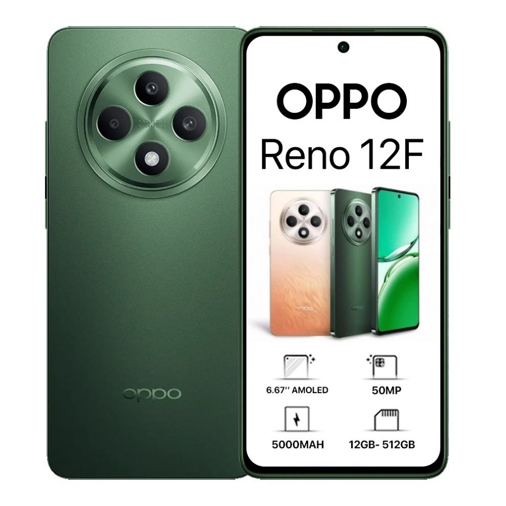 اوبو رينو 12F ثنائي الشريحة – (512 جيجا بايت)، 12 جيجا رام، 5G - دبي فون