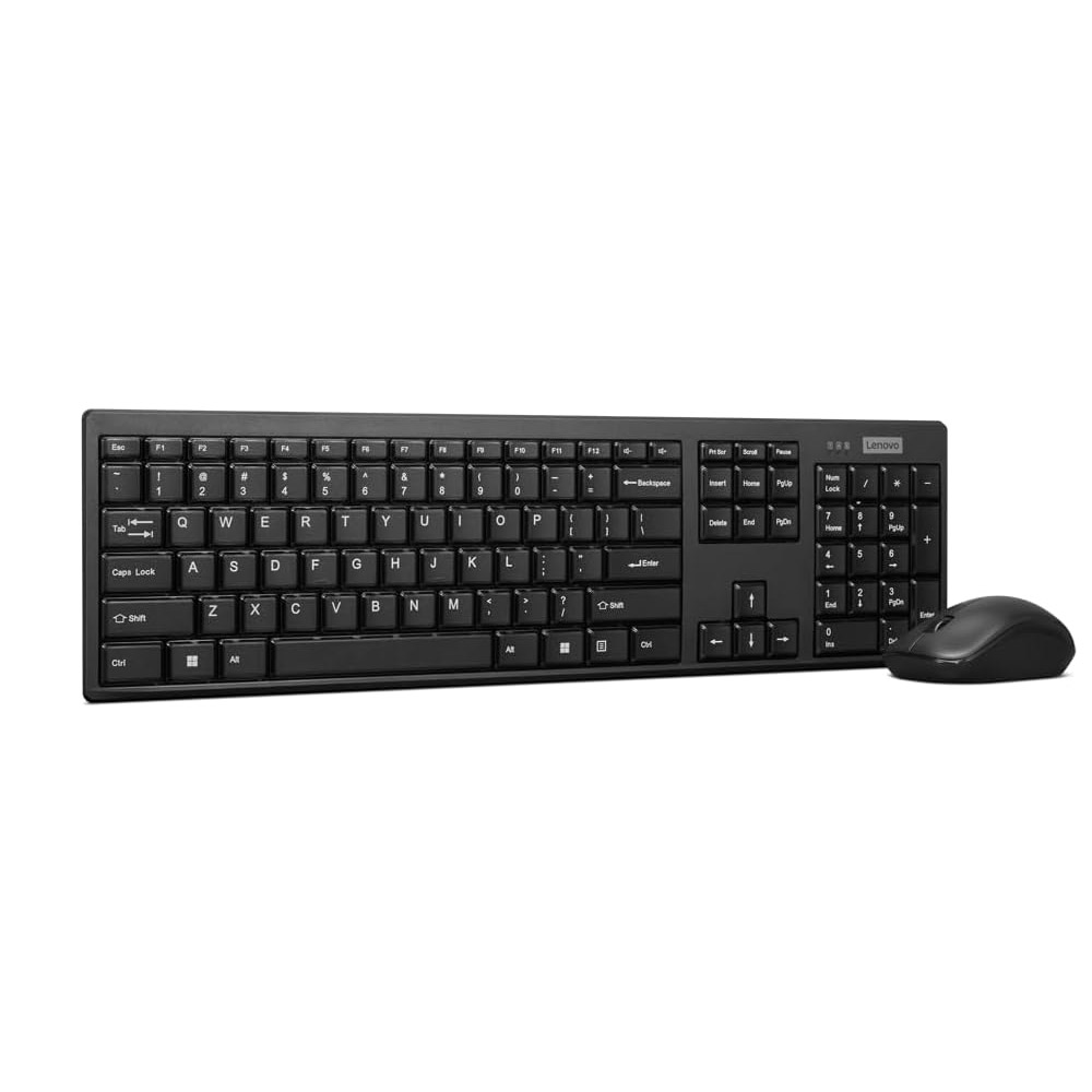 Lenovo 100 Wireless Combo Keyboard & Mouse Arabic – GX30S99500 - دبي فون