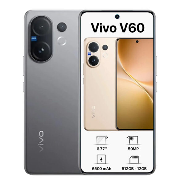 Vivo V60 Dual Sim – 512GB, 12GB Ram, 5G - دبي فون